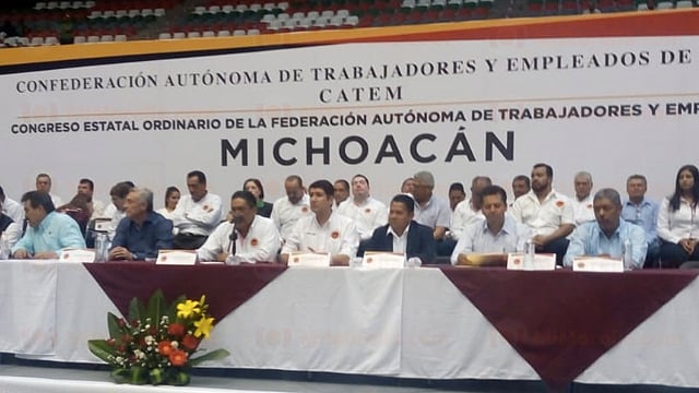Conforman mesa directiva de CATEM en Michoacán