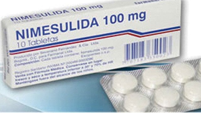 Alertan sobre riesgos del consumo de Nimesulida