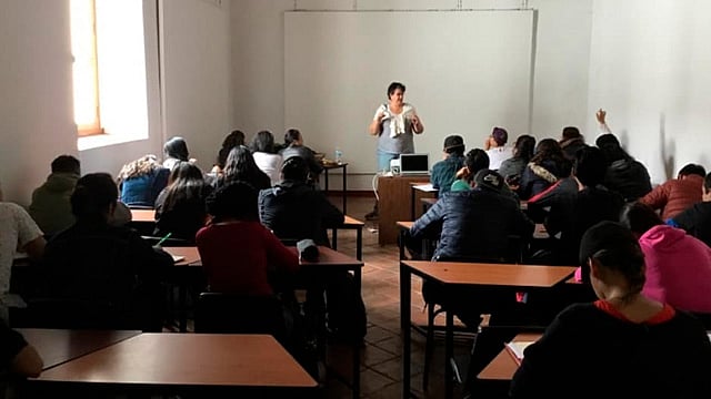 UIIM recibe a 11 jóvenes que pretendían ingresar a Universidad del Bienestar en Zacapu