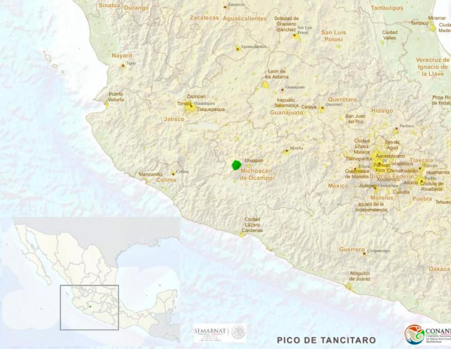 ¿Conoces el Pico de Tancítaro, Michoacán? Un corredor protegido desde 1940