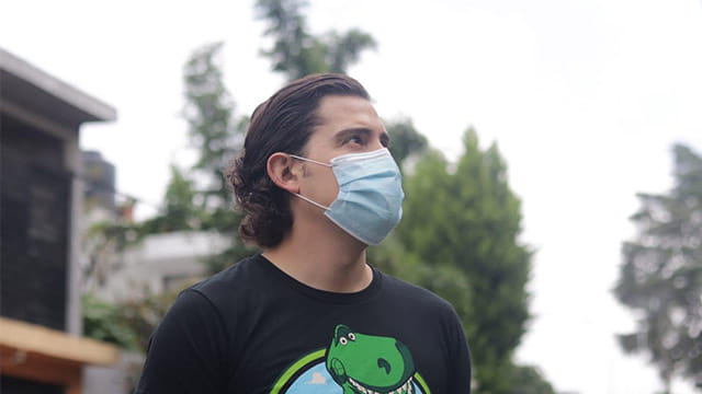 David Cortés se preocupa y ayuda al medio ambiente