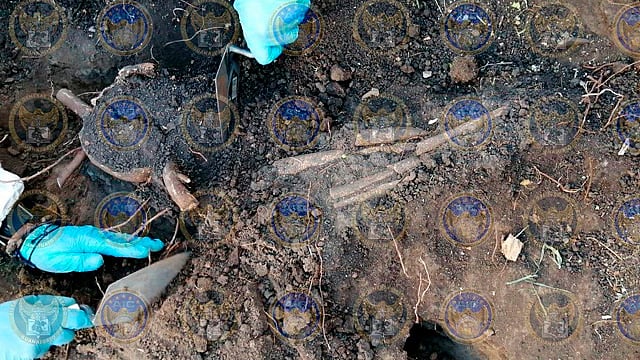 Encuentran restos óseos prehispánicos en Guanajuato