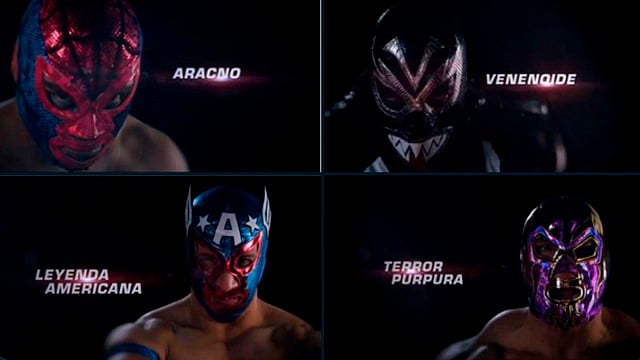 Marvel llega a la Lucha Libre AAA; luchadores se inspiran en Avengers