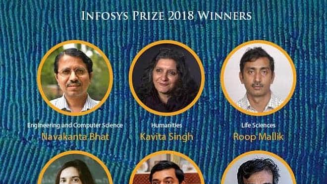 Infosys Prize 2018 awarded to 6 winners