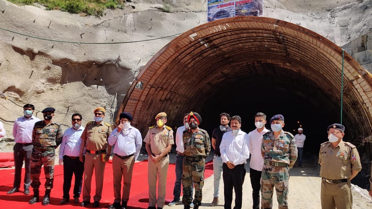 Major Breakthrough In Tunnel Beneath Chamba Town By BRO In Char Dham major-breakthrough-in-tunnel-beneath-chamba-town-by-bro-in-char-dham