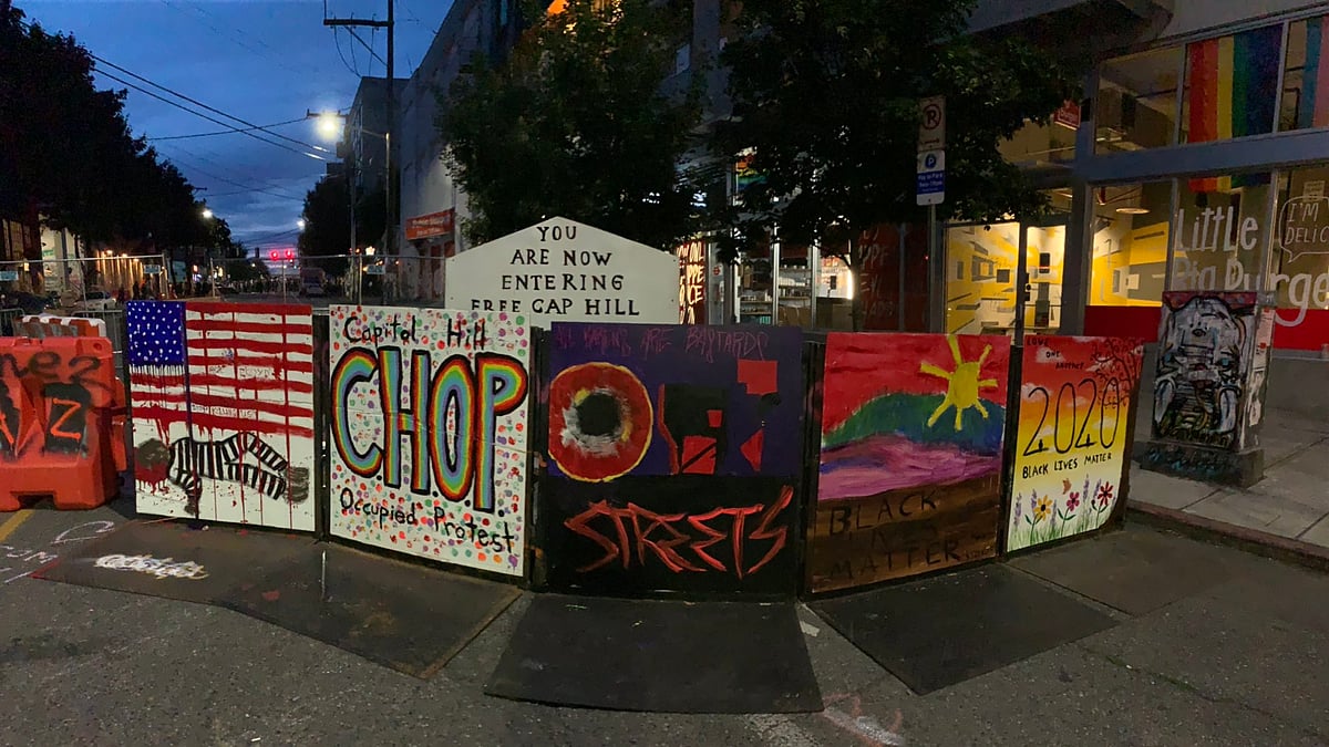 US: Another shooting in Seattle protest zone leaves 1 wounded