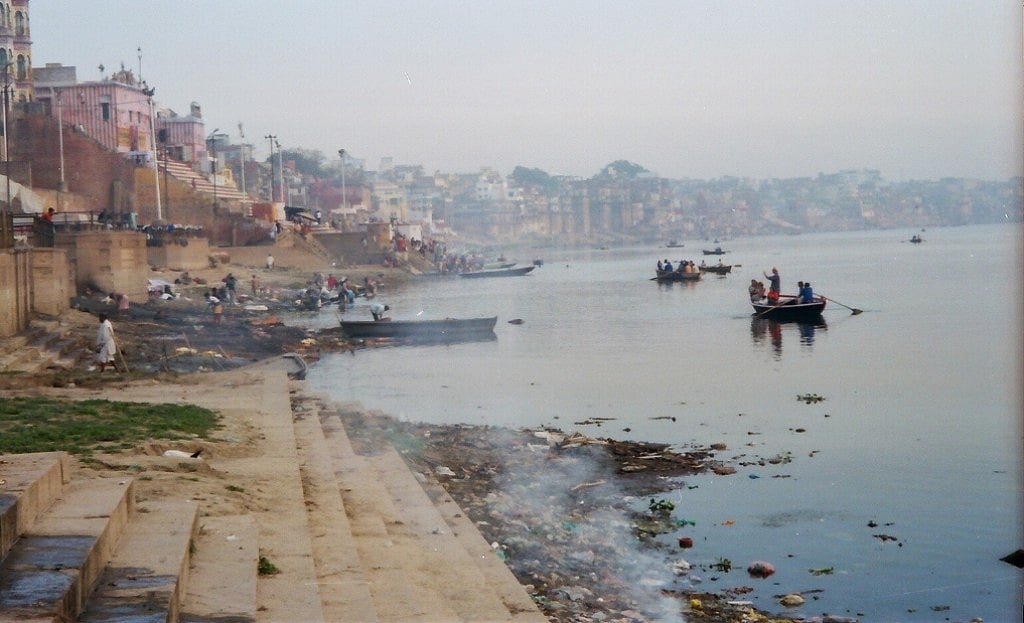 Blood flows through Varuna into Ganga in Varanasi