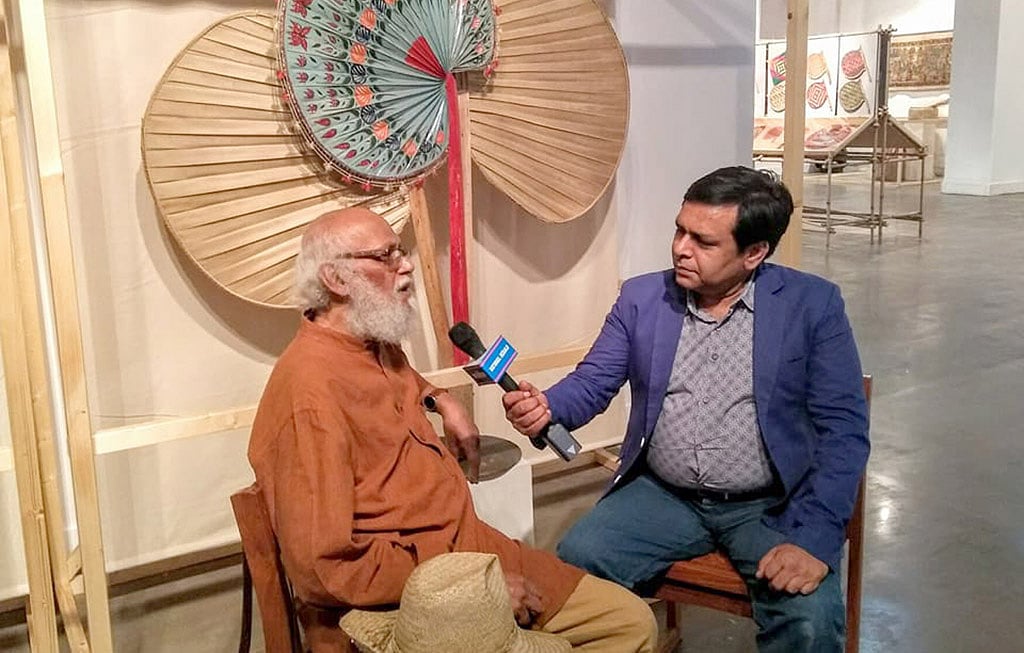 A unique exhibition on pankha (hand fans)