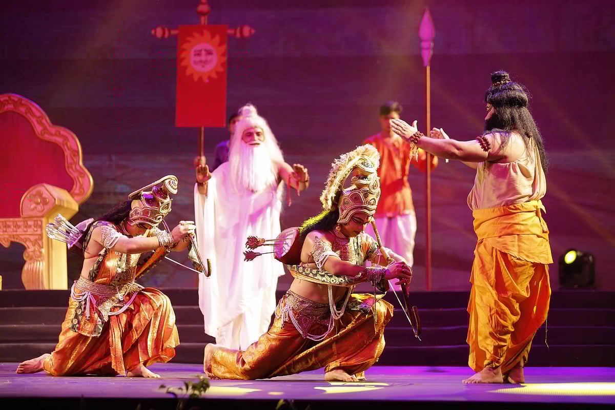 ‘Sampurna Ramayana- in 3 hours’: Grandeur outshines native nuances