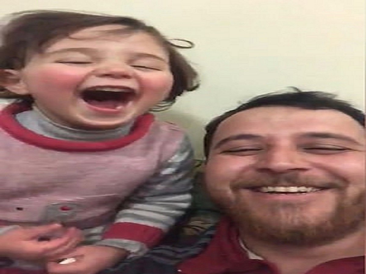 WATCH: How a Syrian father teaches his daughter to cope up with the ...