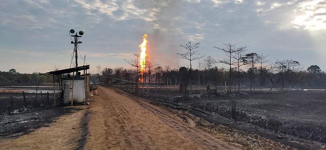Assam oil well fire: OIL loses 467 MT crude oil due to blockades by ...