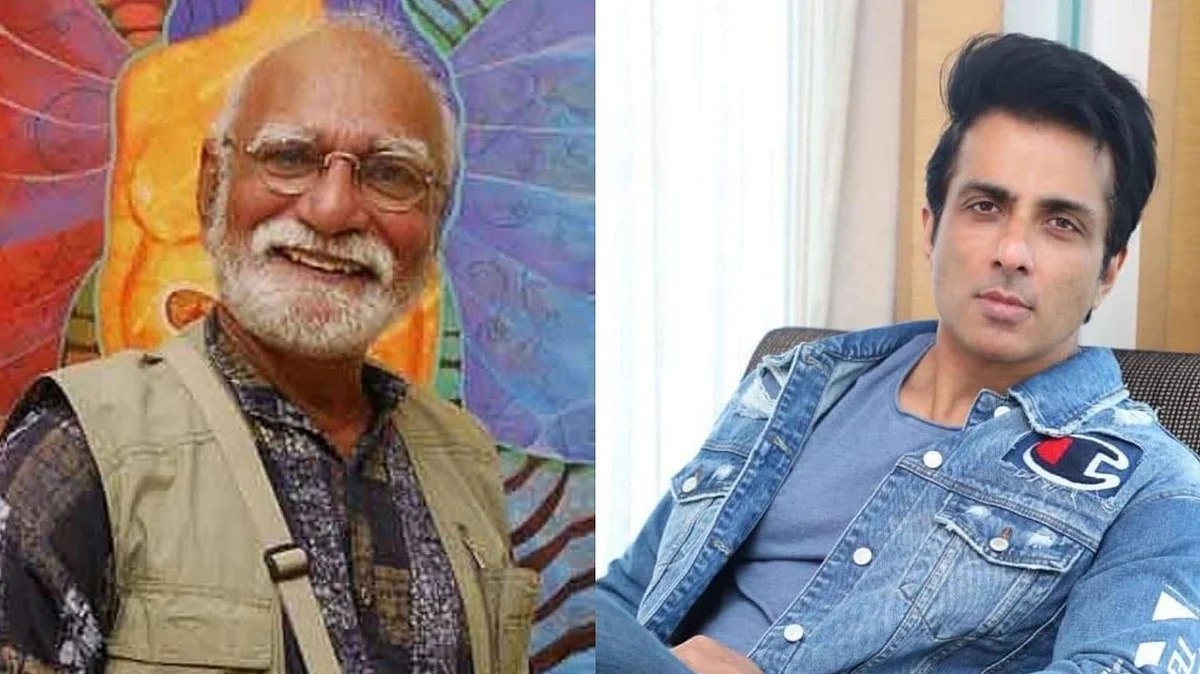 Sonu Sood helps veteran actor Surendra Rajan reach his hometown