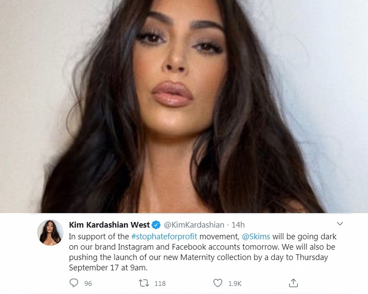 Kim Kardashian, many Hollywood celebs freeze Insta, FB a/c as protest ...