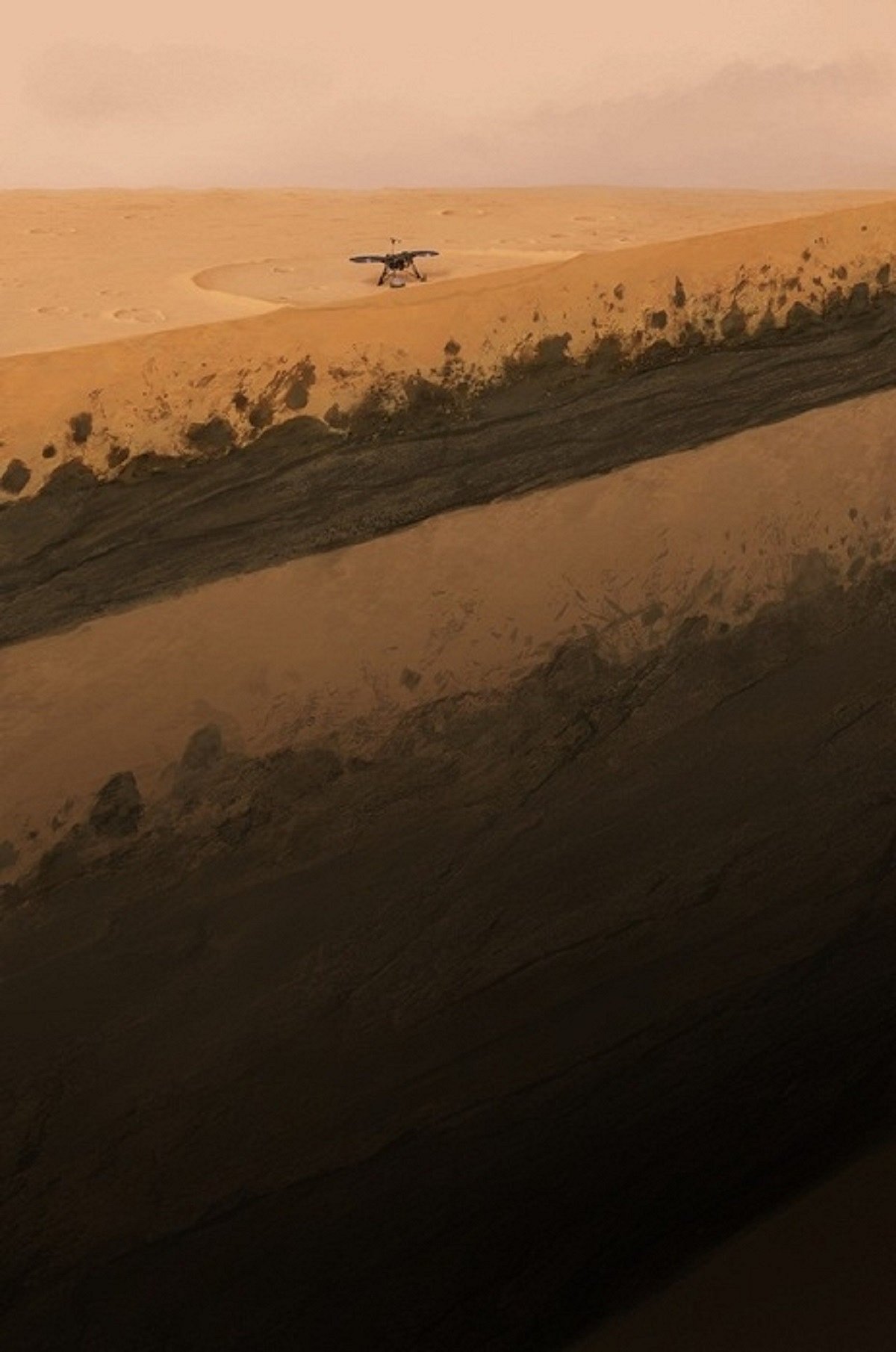 NASA's InSight lander makes first ever map of Mars' underground