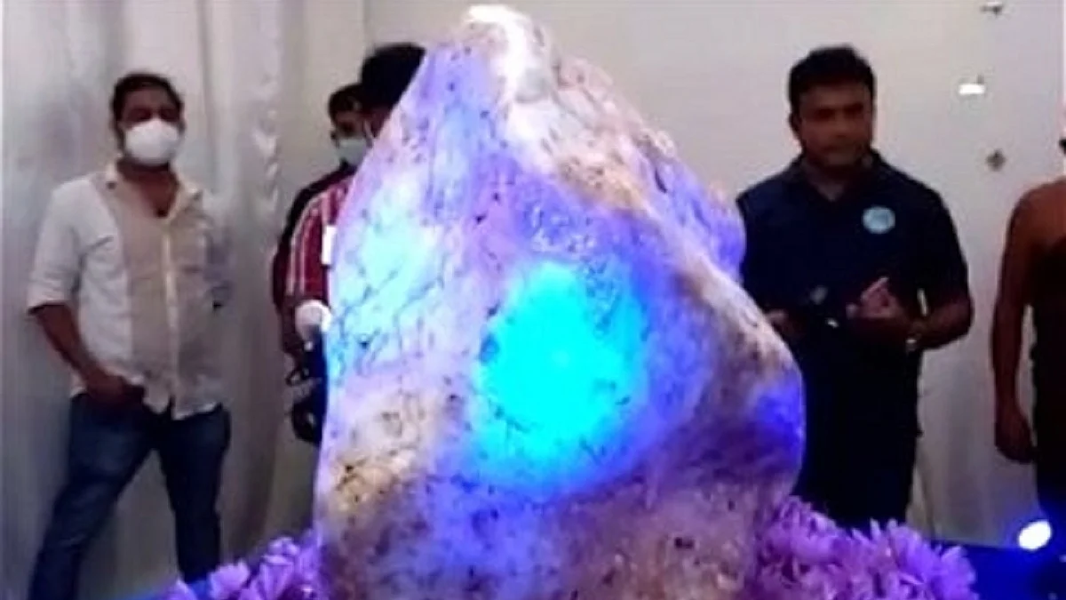 World's biggest blue sapphire 'Queen of Asia' found in Sri Lanka
