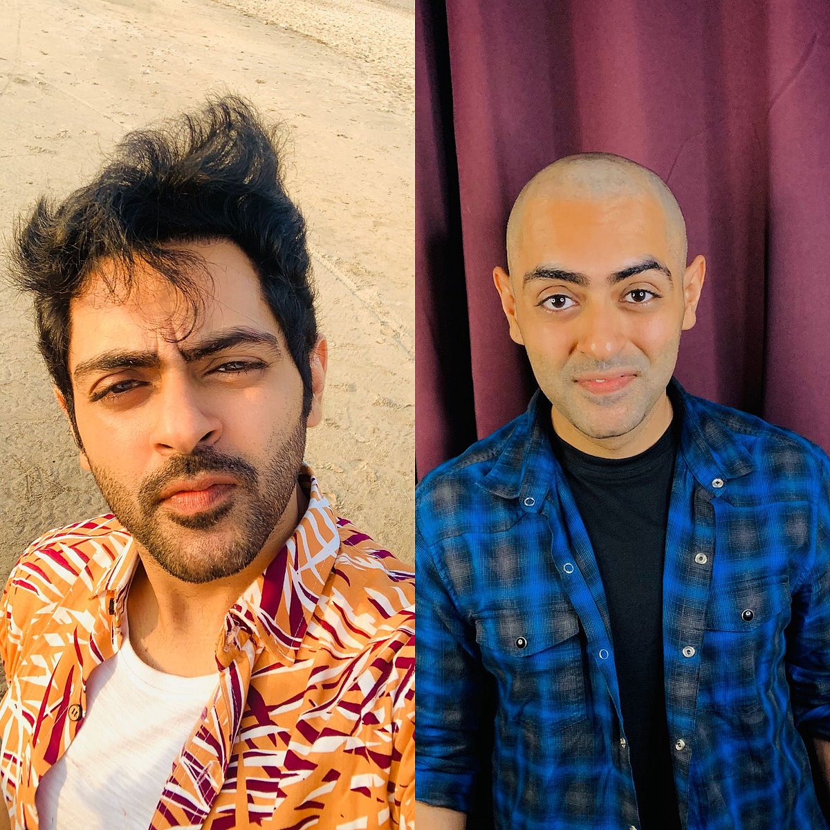 Karan Singh Chhabra reveals his bald look for his untitled upcoming project