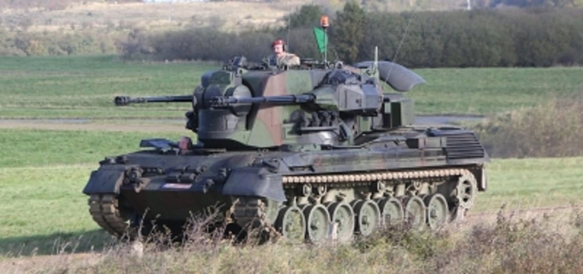 gepard anti aircraft tanks range