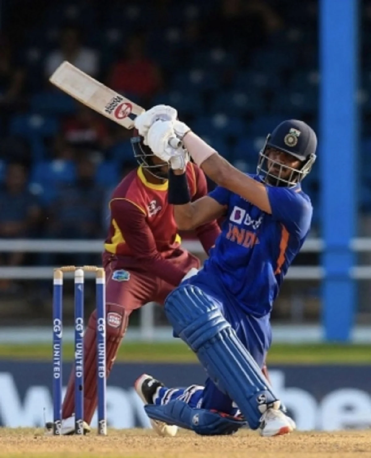 Very delighted with Axar Patel's batting show as he did the same for ...