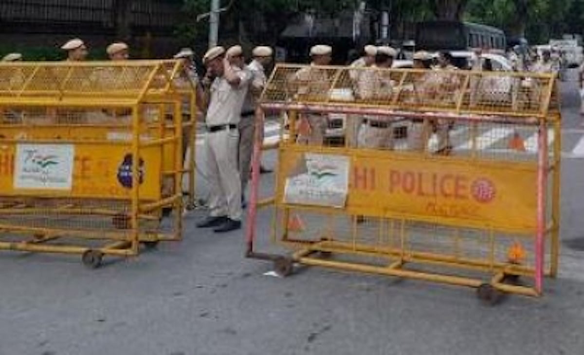 PFI ban: Security tightened at Shaheen Bagh, drones deployed