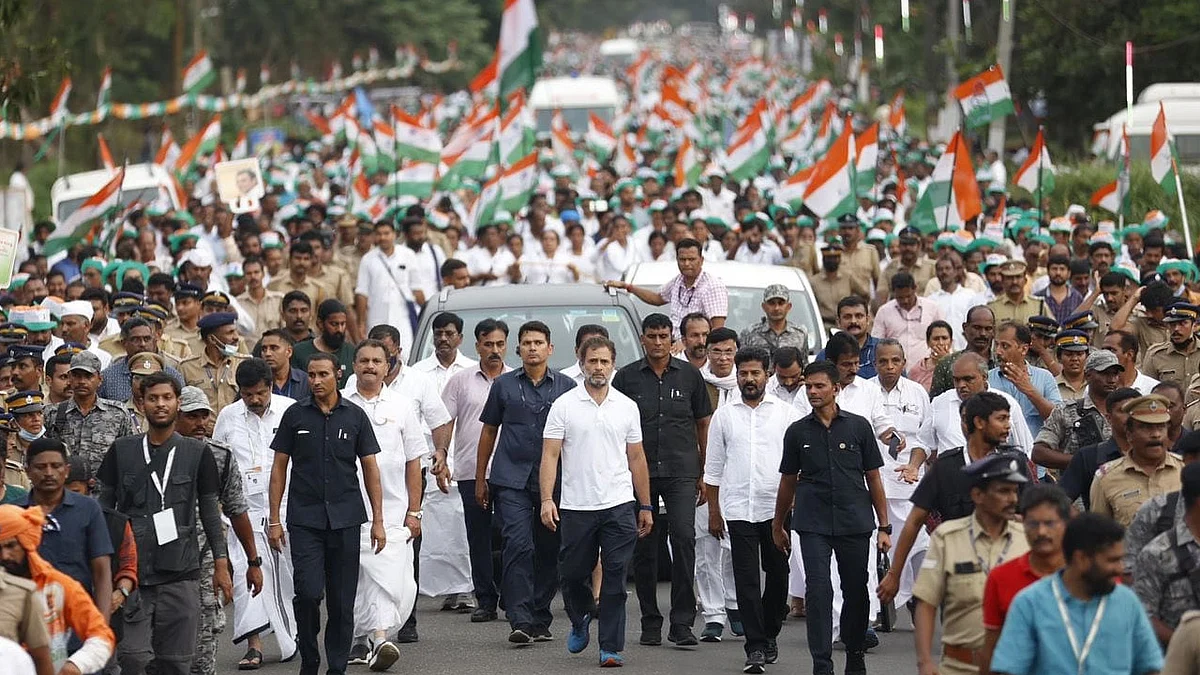 100 days of Bharat Jodo Yatra: Rahul Gandhi, leaders walk on road to Cong revival