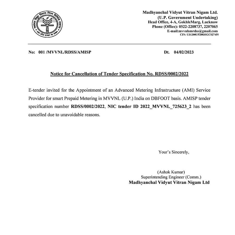 The Adani Saga: UP discom cancels Adani's Rs 5,400-crore smart meter bid