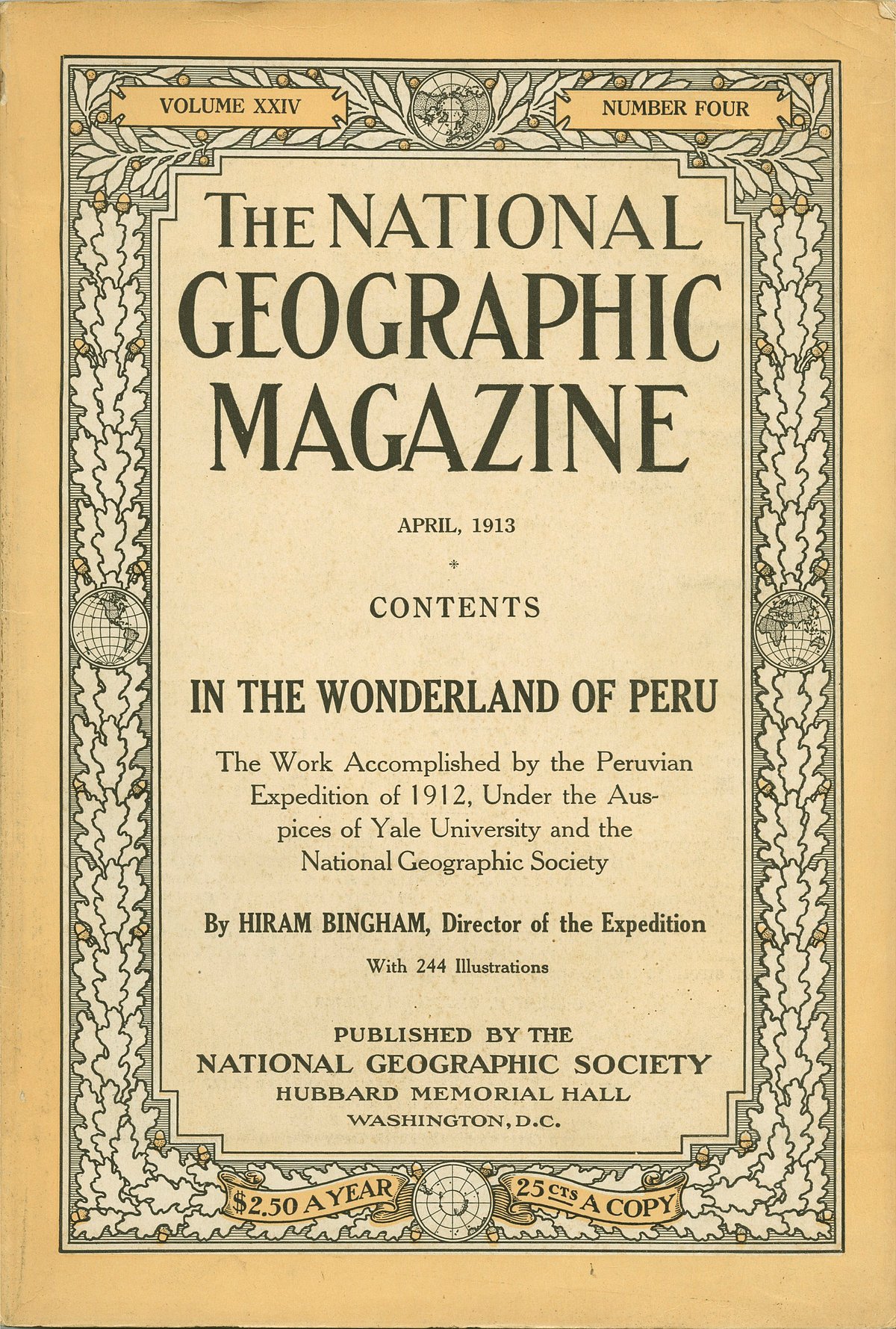 National Geographic Society 1888