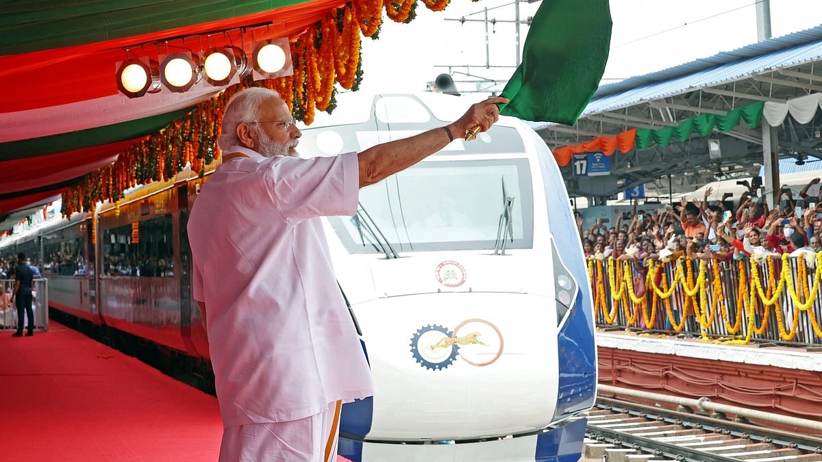 Railways spent Rs 5.6 cr on four Vande Bharat train inaugurations by PM ...
