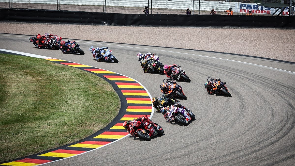 How did India make an entry into the fast lane of Moto GP?