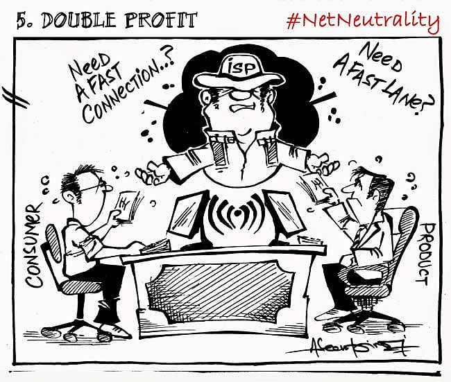 10 Cartoons on Net Neutrality