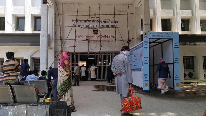 Inside the Covid-19 ward of Pune’s Sassoon General Hospital
