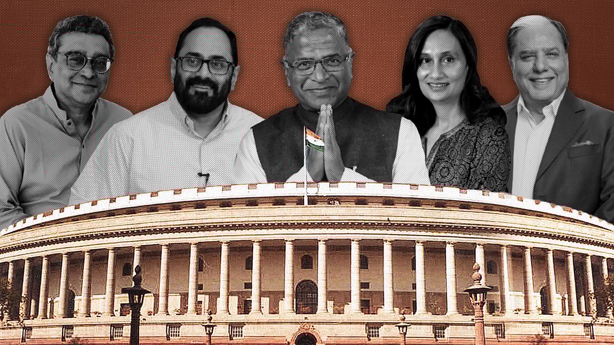 Watching the watchdog: How have Rajya Sabha members with media ...