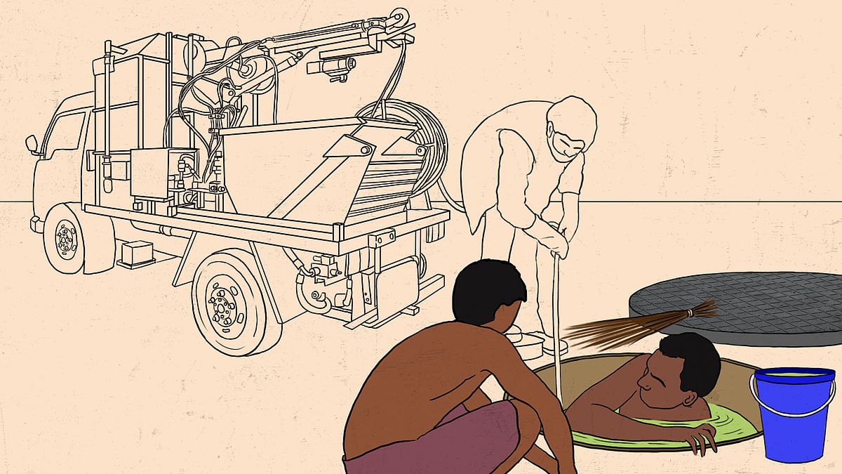 Delhi says it has no manual scavengers. How have 47 of them died in 5 ...