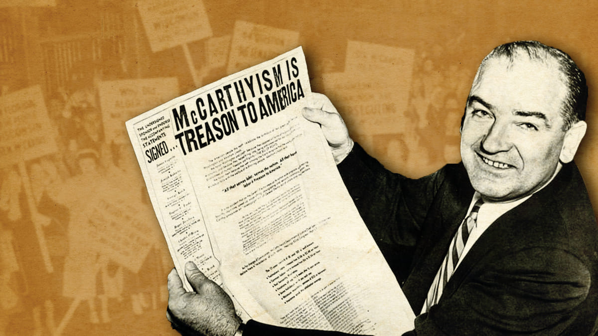extreme right politics icon joseph McCarthy rise and fall because of ...