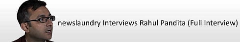 Rahul Pandita on news media