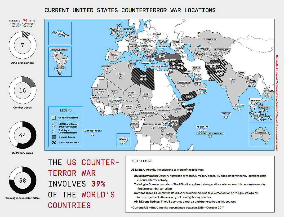 Global War on Terror: Mapping a world from hell