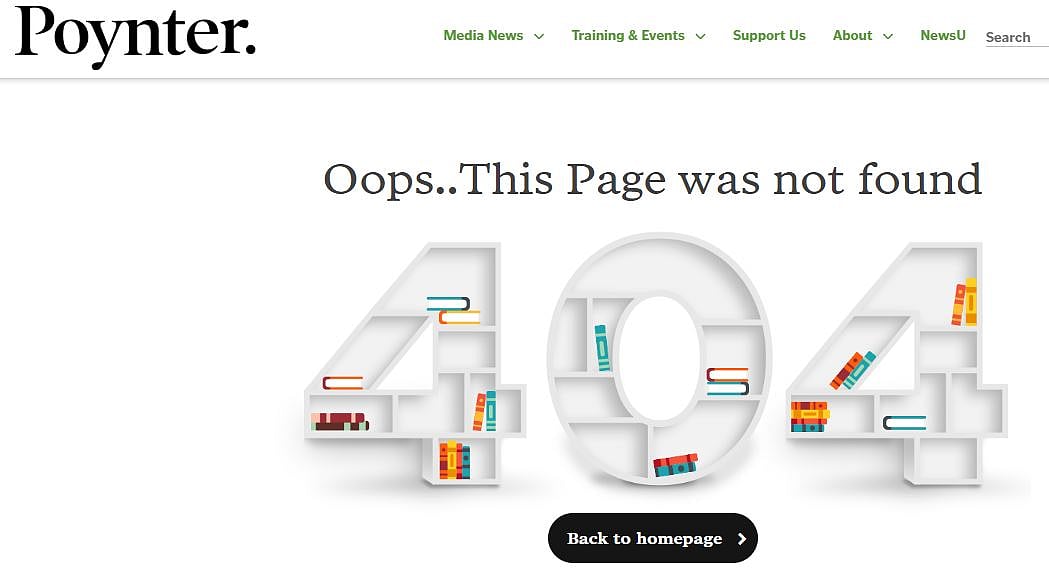 After withdrawing websites from its ‘unreliable news’ index ...