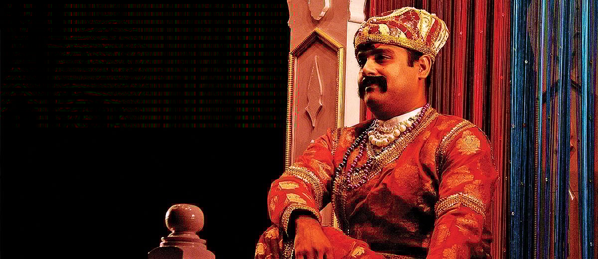 In this play, Akbar meets a famous TV anchor to set things right about ...