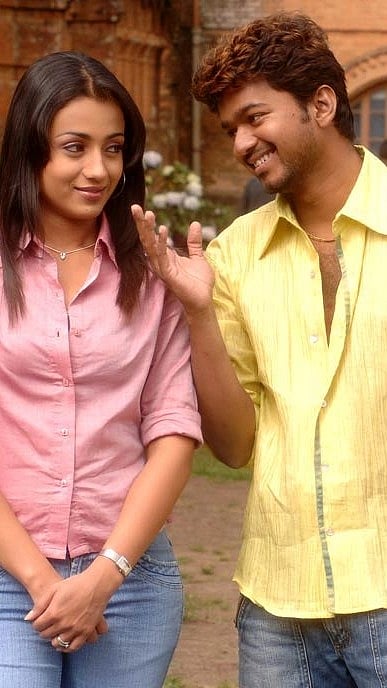 Vijay With Trisha In Gilli