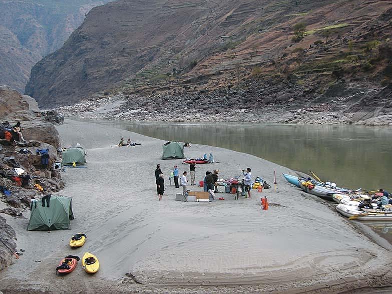 Rafting the Yangtze
