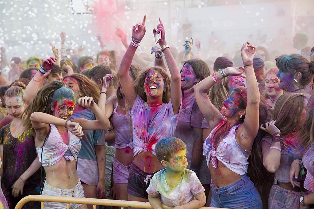 Holi Celebration In Spain