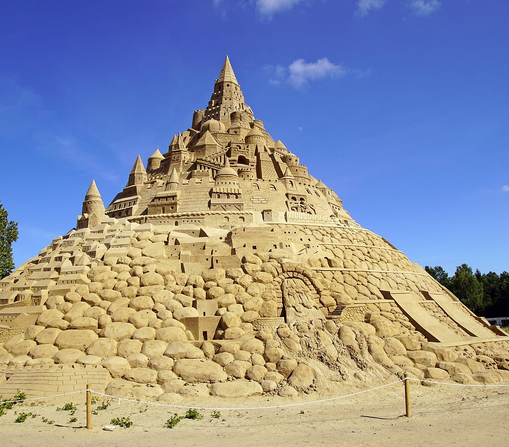 Largest Sand Castle