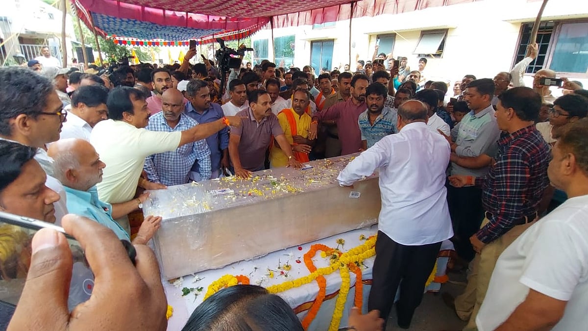 Manjunath Rao Last Rites | ಶಿವಮೊಗ್ಗದ ನಿವಾಸಕ್ಕೆ ಮಂಜುನಾಥರಾವ್ ಪಾರ್ಥಿವ ಶರೀರ