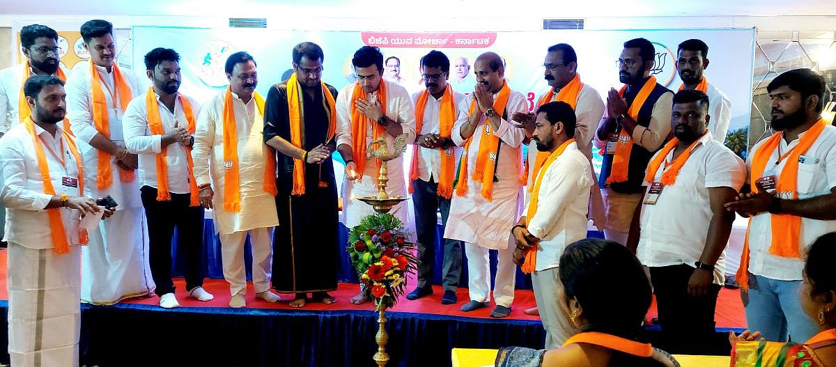 ಬಿಜೆಪಿ ಸಾಧನೆ ಮತದಾರನ ಮುಟ್ಟಲಿ : ತೇಜಸ್ವಿ ಸೂರ್ಯ