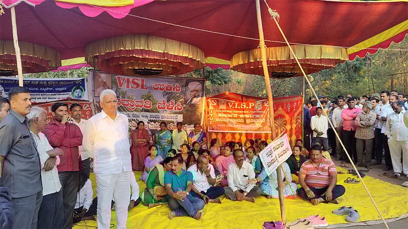 ಭದ್ರಾವತಿ: 15ಕ್ಕೂ ಹೆಚ್ಚು VISL ಗುತ್ತಿಗೆ ಕಾರ್ಮಿಕ ಮುಖಂಡರು ಪೊಲೀಸರ ವಶಕ್ಕೆ