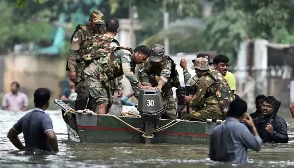 Assam Floods: Indian Army Launches Relief Operations Assam Floods: Indian Army Launches Relief Operations