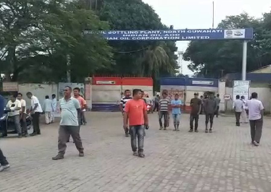 LPG leak at IOCL bottling plant in North Guwahati