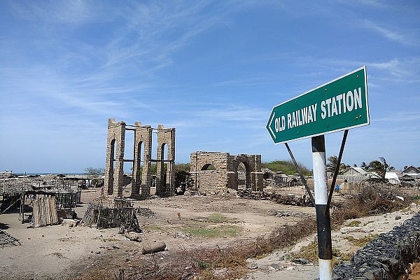 The starting point to Ram Sethu is set to be on the Indian Railway map