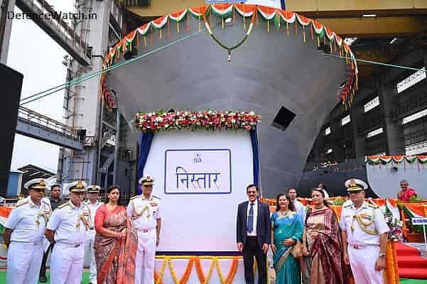 HSL built diving support vessels Nistar & Nipun launched