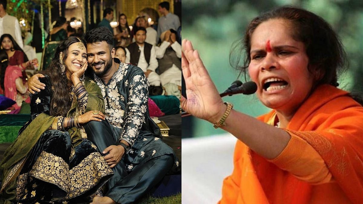 ‘फ्रीज की सुटकेस’ स्वरा आणि फहादच्या फोटोवरुन साध्वी प्राची पुन्हा ...