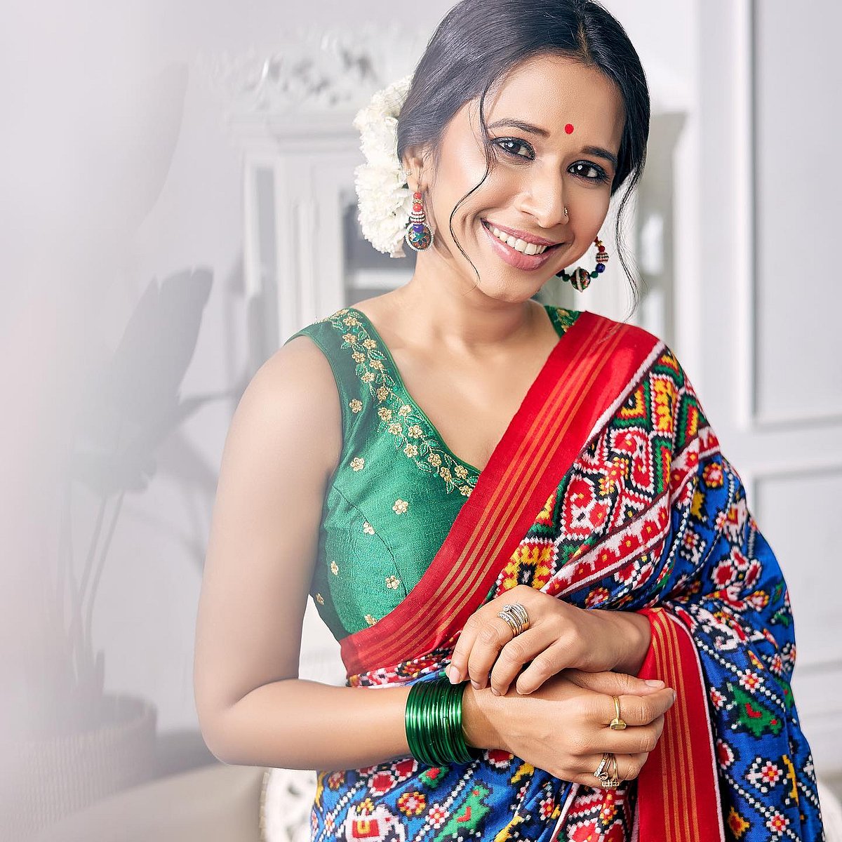 Shreya Bugade| सही रे श्रेया! पारंपारिक वेशातला श्रेयाचा मॉडर्न लूक